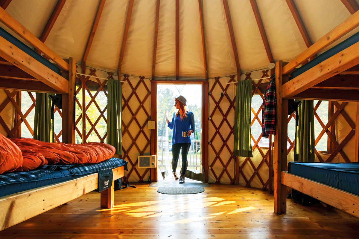 Center Your Universe in a Yurt | Petite Retreater